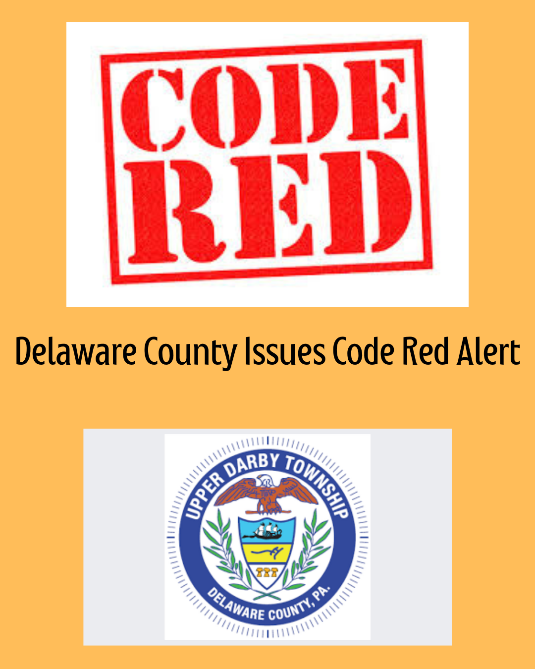 Upper Darby, Pennsylvania - Code Red Alert-Upper Darby Cooling Centers
