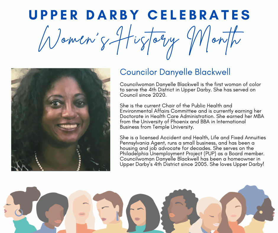 Upper Darby, Pennsylvania - Women's History Month - Danyelle Blackwell
