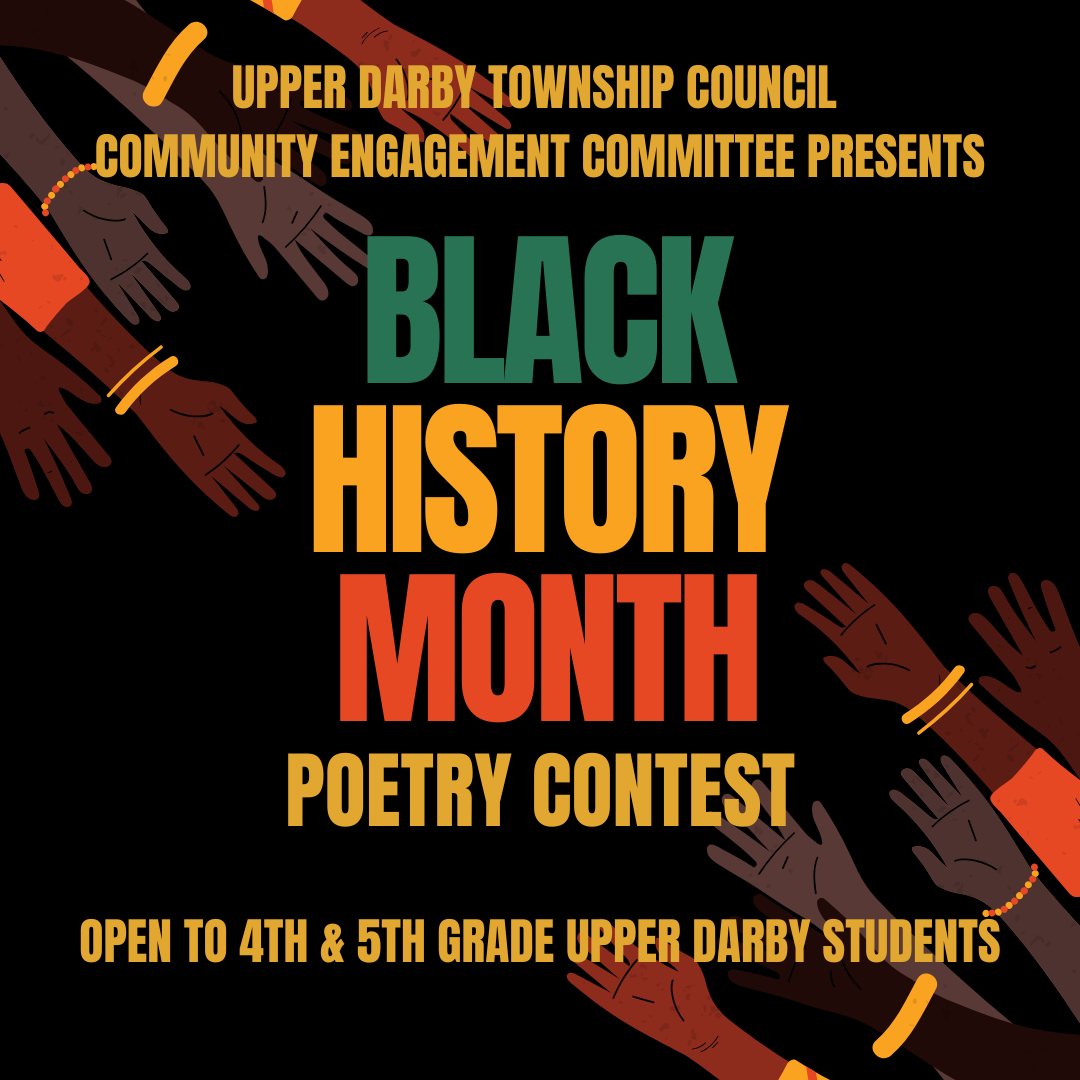 Upper Darby, Pennsylvania - Black History Month Poetry Contest